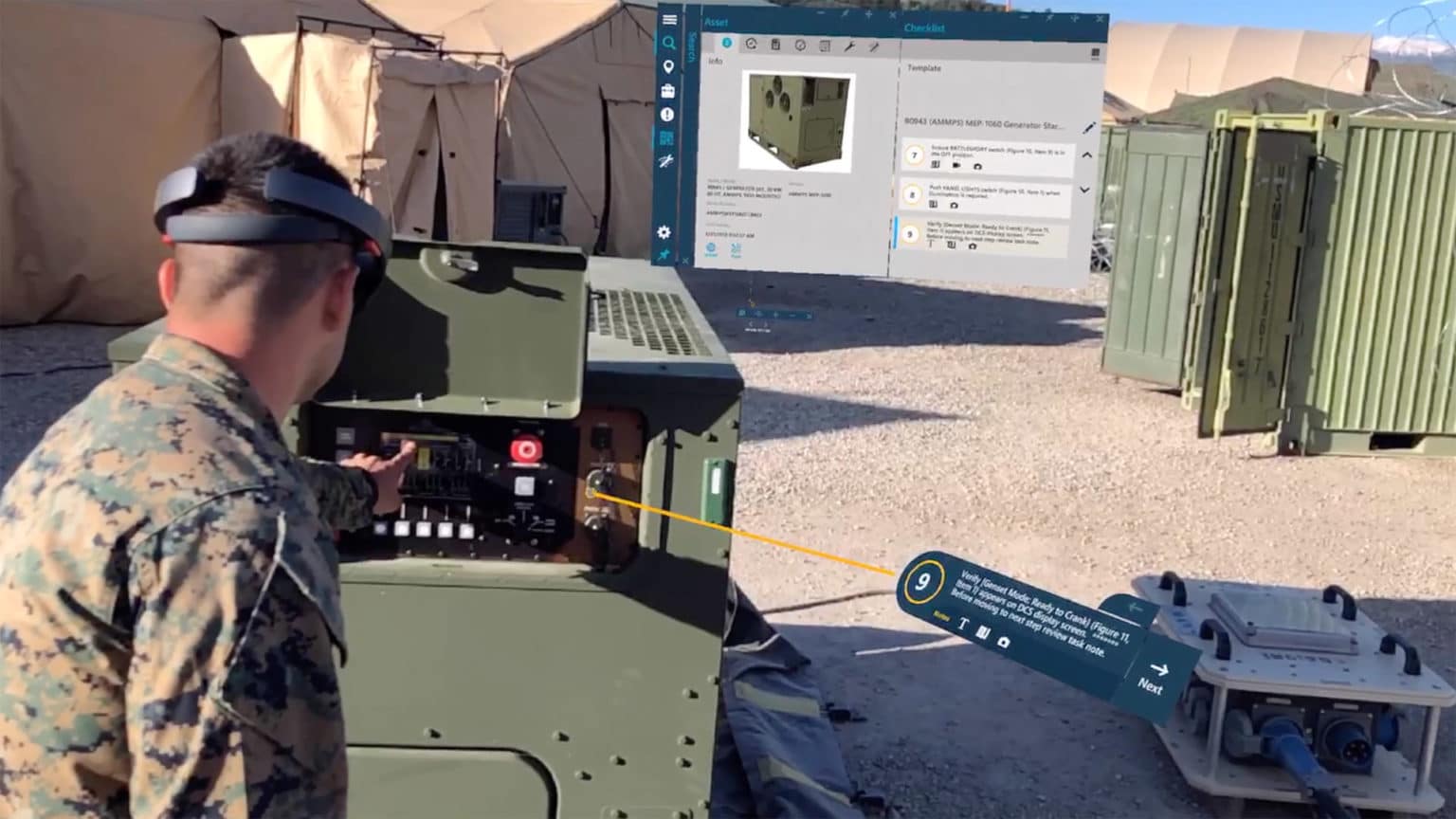 Augmented Reality Military Logistics Support | Taqtile