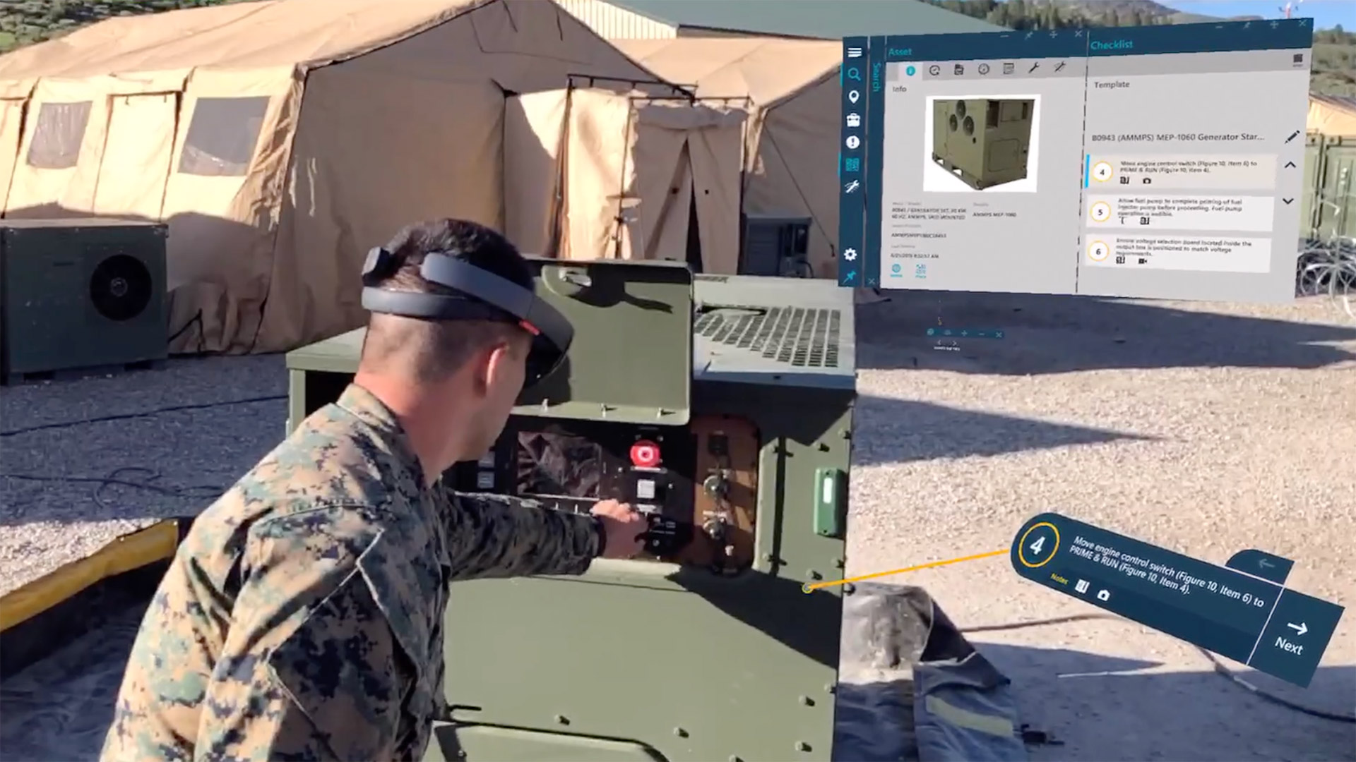 Augmented Reality Military Logistics Support | Taqtile Augmented Reality Military Logistics Support | Taqtile