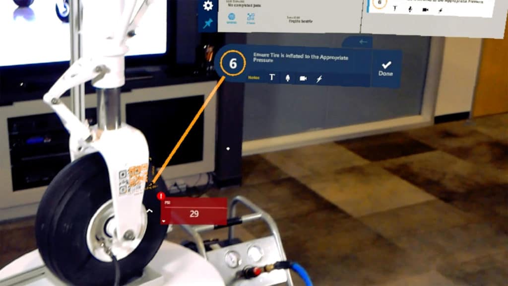 Aircraft Maintenance & Inspection Augmented Reality Training