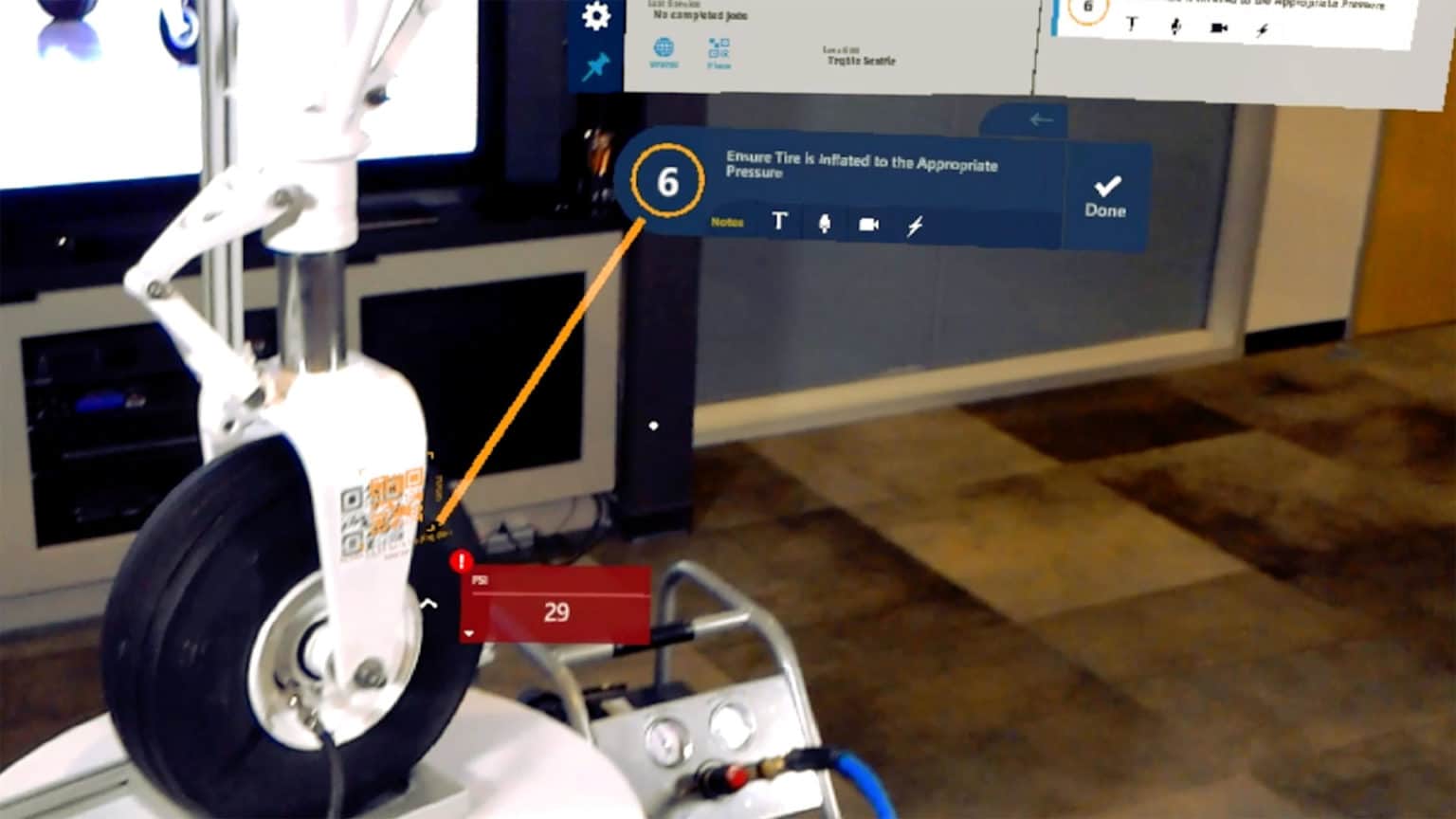Aircraft Maintenance & Inspection Augmented Reality Training