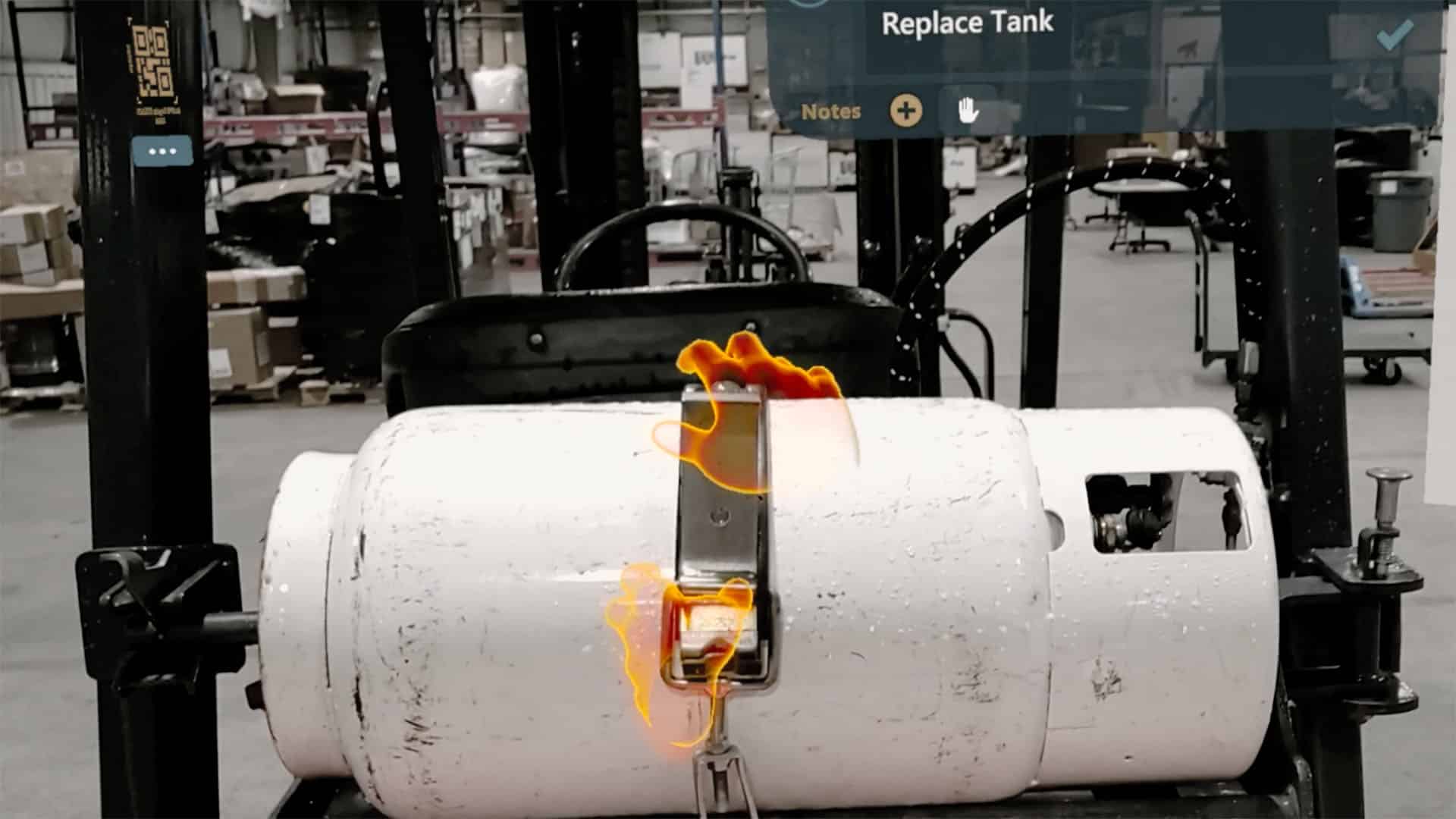 Augmented Reality Hand Notes | Taqtile