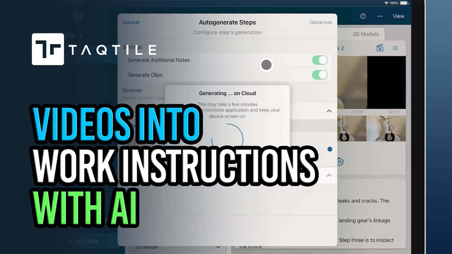 Manifest Maker. Work Instructions AI Content Creator