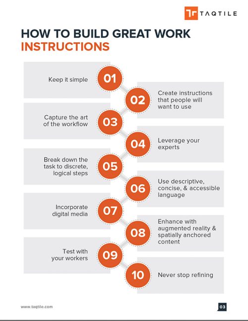 eBook: How to build great AR-enabled work instructions