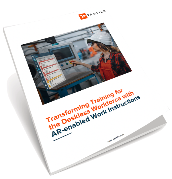 eBook: Transforming Training with AR Work Instructions